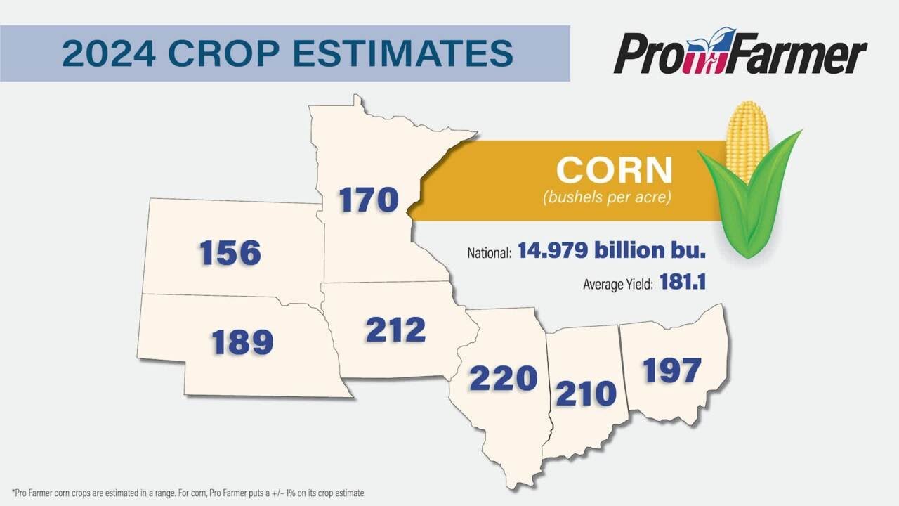 Pro Farmer 2024 Crop Estimates