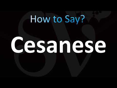 How to Pronounce Cesanese (CORRECTLY!)