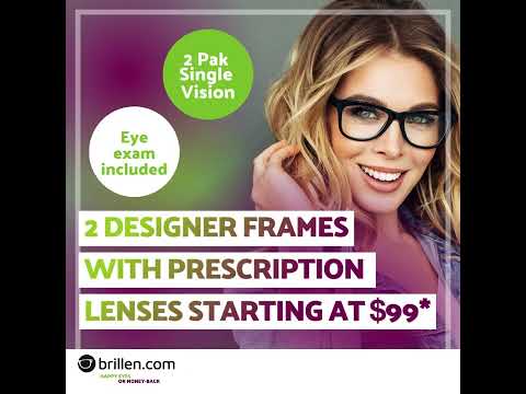 Two Pairs Of Premium Progressives Glasses For Only 99