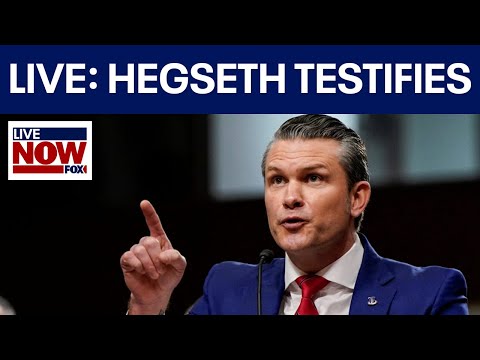 LIVE: Pete Hegseth testifies at Senate hearing on the 2026 Pentagon budget request