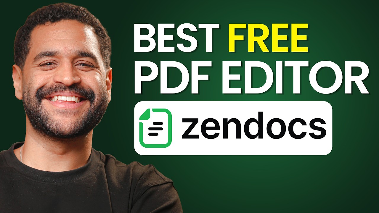 Best FREE Online PDF Editor (2026) - ZenDocs Review