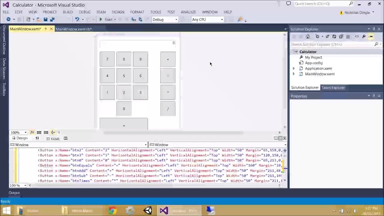 VB.NET 2013: Master Class - WPF Calculator