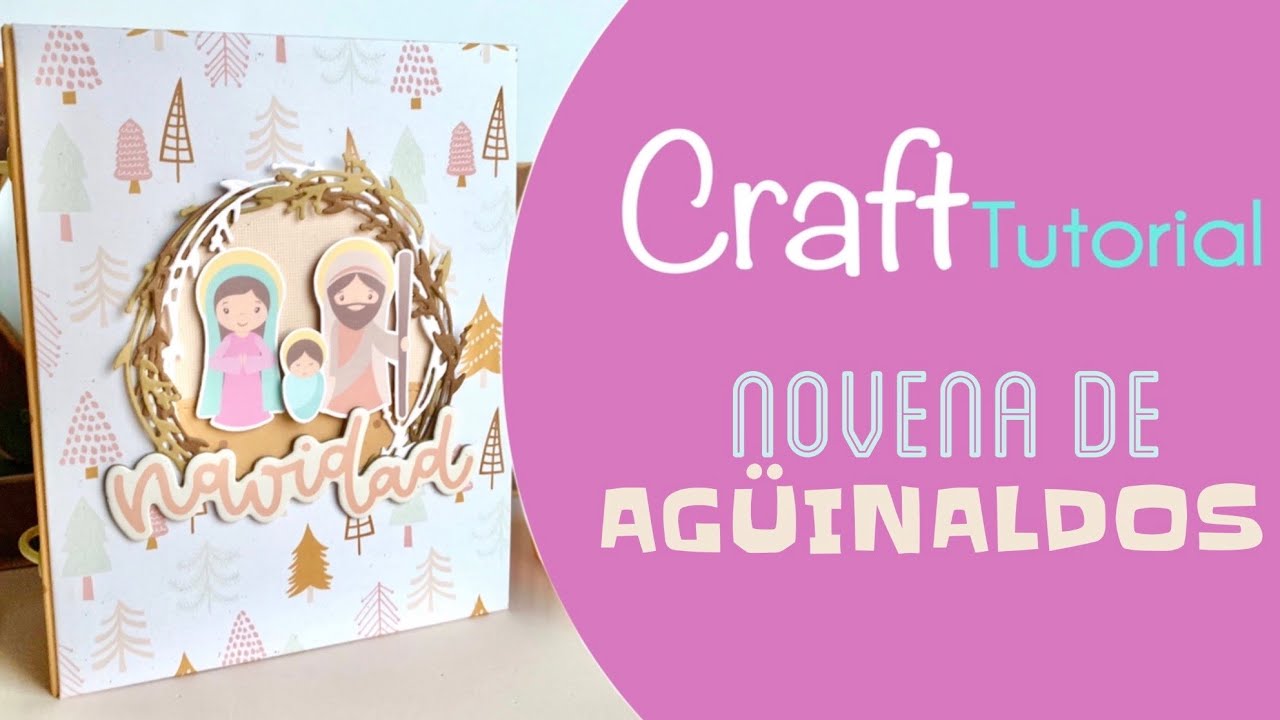 Tutorial 🎄Novena de Navidad - Aguinaldos - Posadas 📖 Descargable en PDF | SCRAPtips