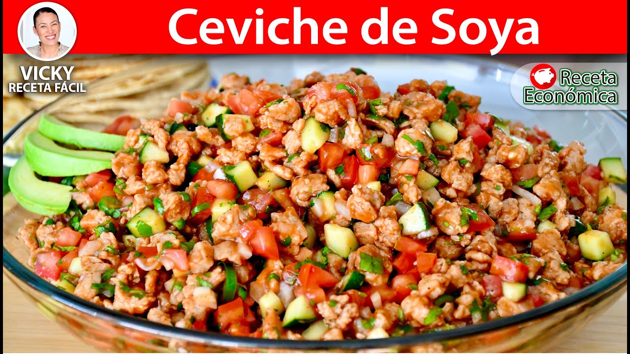 SOY CEVICHE | Vicky's Easy Recipe