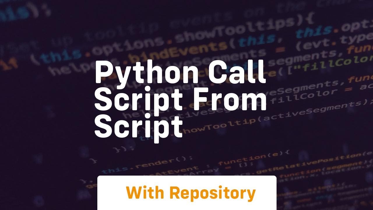 python call script from script
