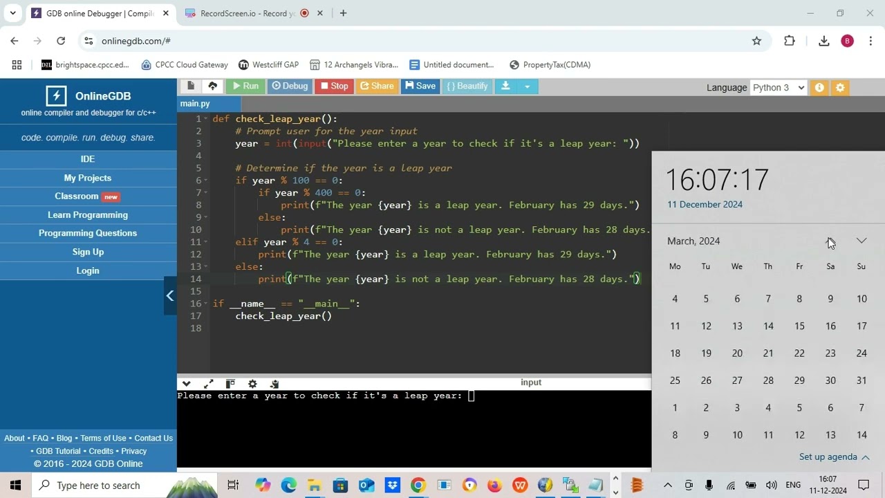 FlowGorithm4.2_J_LeapyearCalculator_Video