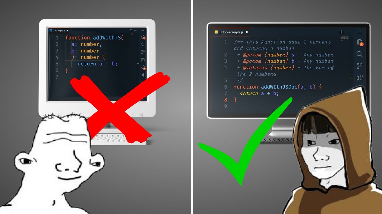 🤔 Should I use TypeScript, JSDoc, or Both?