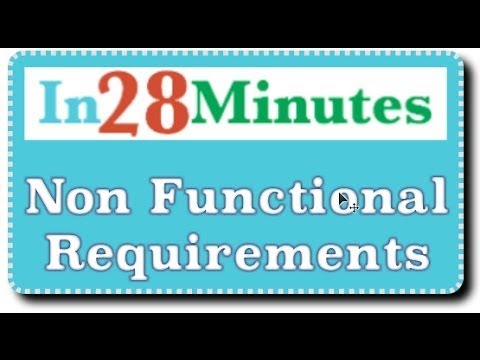 Introduction to Non Functional Requirements