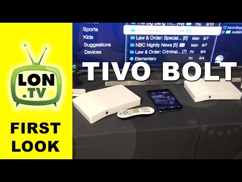 First Look : Tivo Bolt Unified DVR and Internet TV App Box