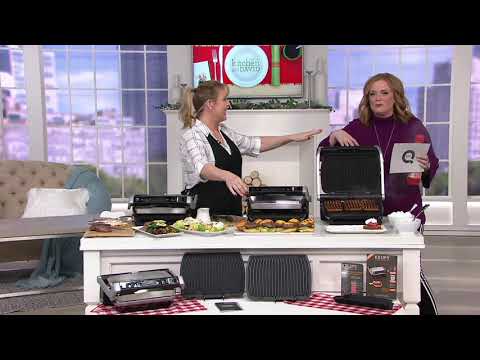 Krups 1800W Precision Grill with Nonstick Removable Plates on QVC