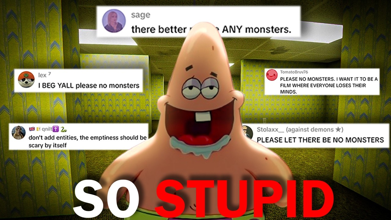 The Internet's awful Expectations For The Backrooms Movie...