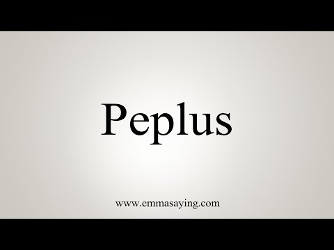 How To Say Peplus