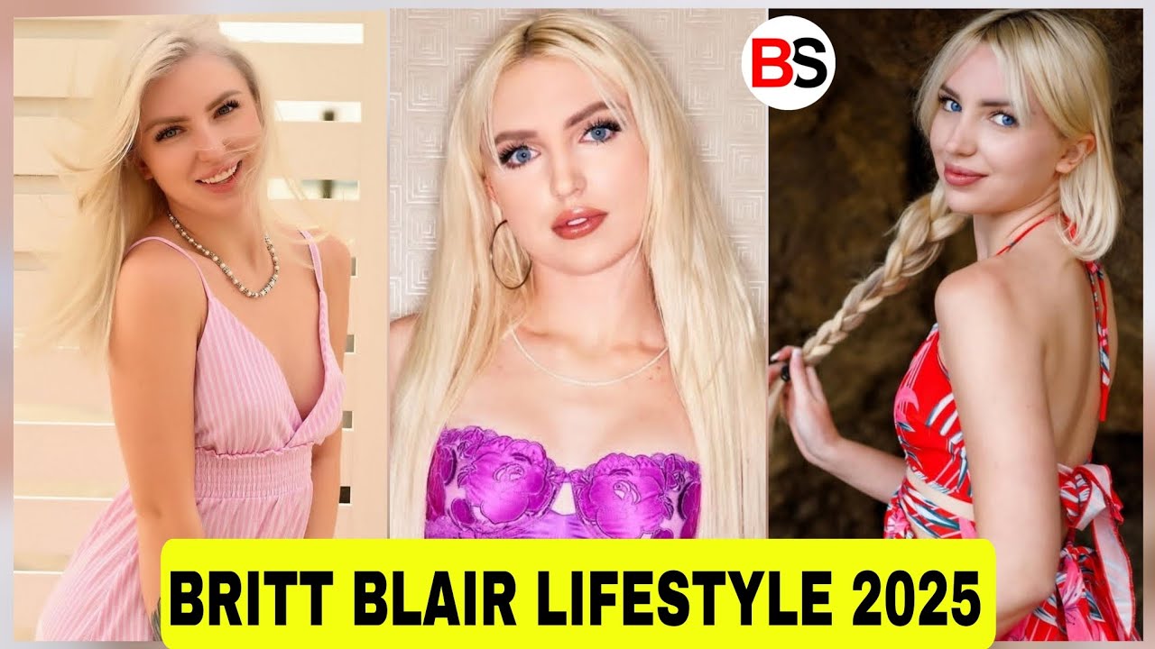 What's Britt Blair's RICH American P*rnstar🔥 Lifestyle Like? #blair @babestation_official 