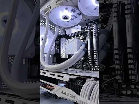 Ryzen 5 7500F • RX 7700 XT All White Gaming Computer