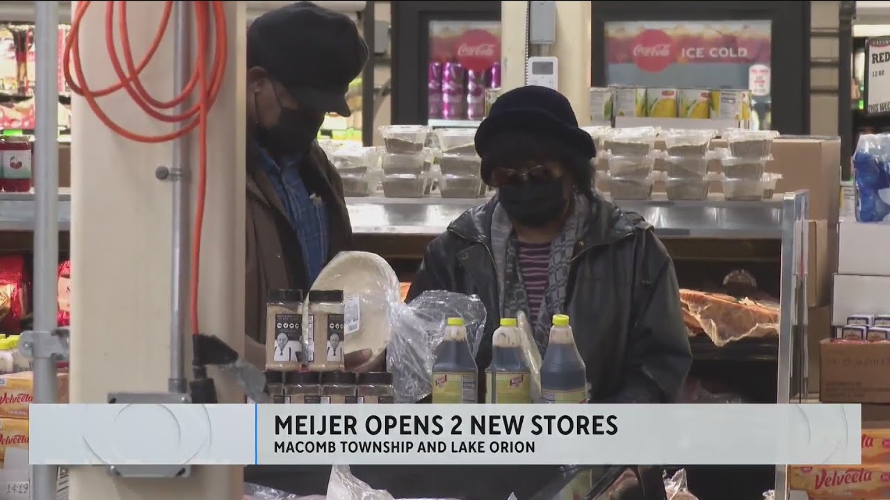 Two new Meijer grocery store concept locations opening Jan. 26