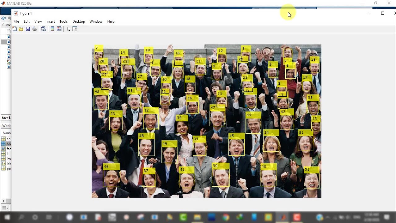 Face Detection - MATLAB CODE