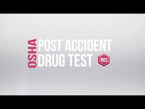 Post Accident Drug Test and OSHA 29 CFR 1904