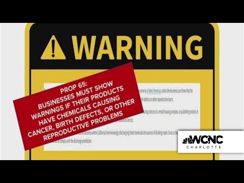 Doctor explains what it means when an item has a Proposition 65 warning