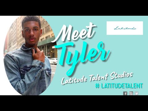 Meet Tyler: A Real Talent with Latitude Talent Studios NYC – Latitude ...