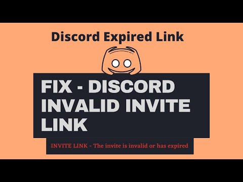How to Fix Discord Invalid Invite link (2020) - Server Expired Link