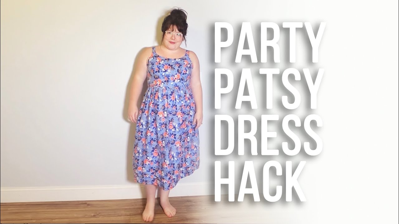 Sew With Me : Hacking The Free Rebecca Page Patsy Party Dress Pattern
