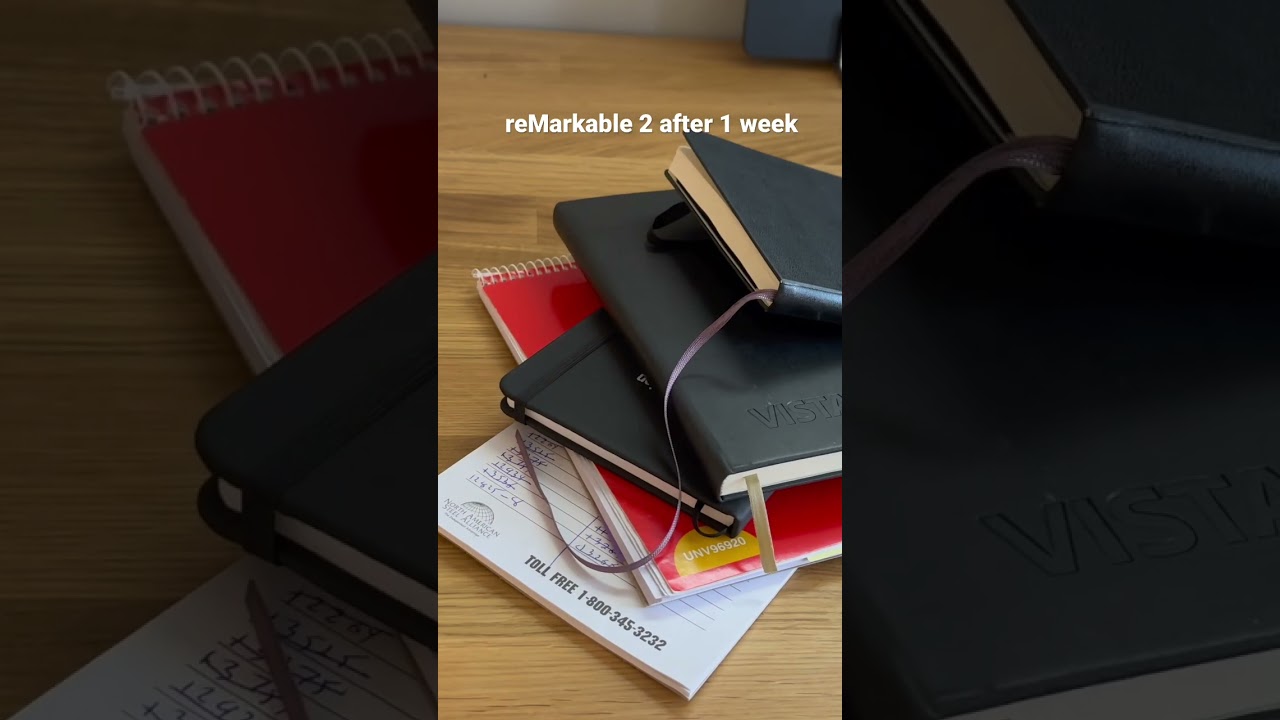 reMarkable 2 Tablet after 1 week