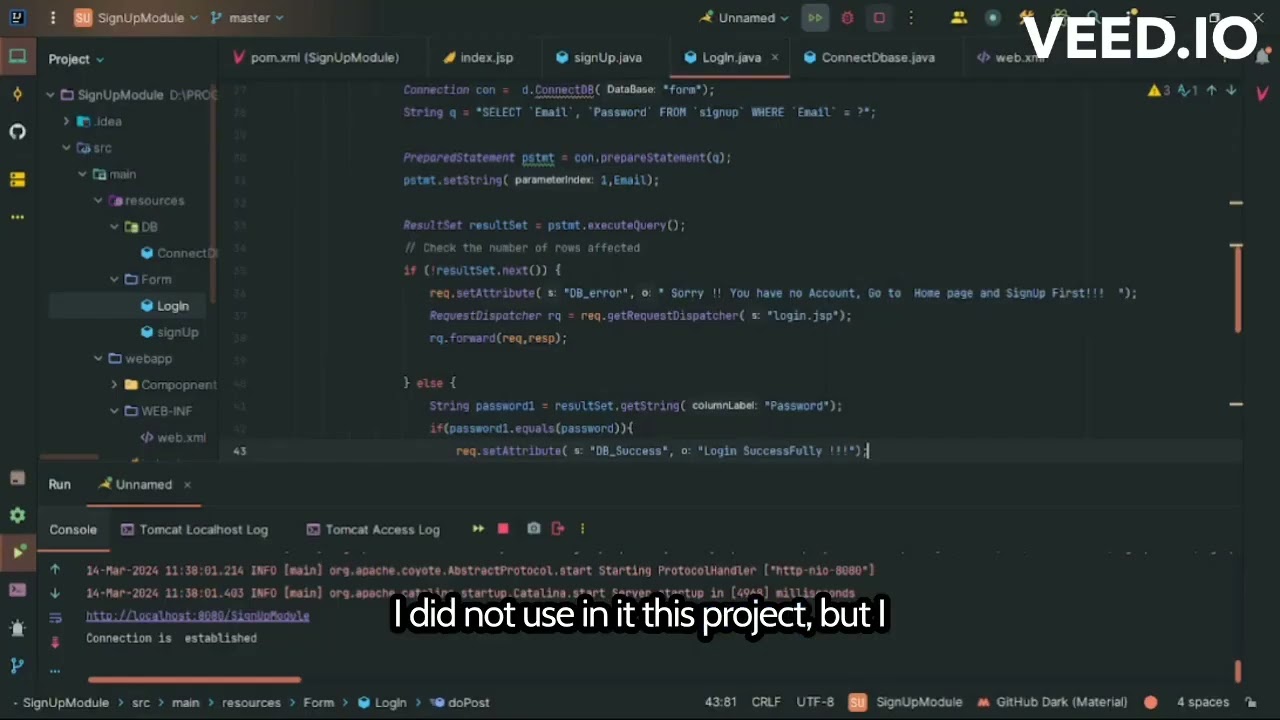 My first full-stack project!.  #WebDev #FullStack https://github.com/Lakshyack/SignUpModule.git