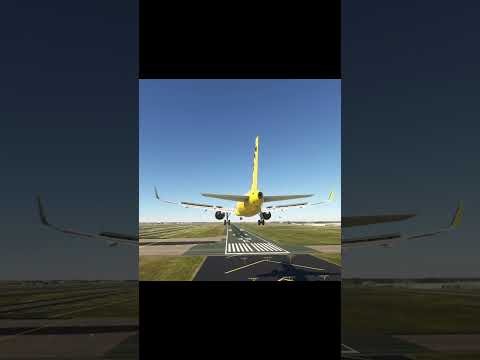 Spirit landing in Dallas #plane #msfs2020 #spirit #texas #shorts #a320 #airbus #usa