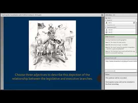 Teaching the Constitution with Political Cartoons