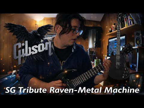 Gibson SG Raven Tribute 2021 - Satin Ebony | Reverb