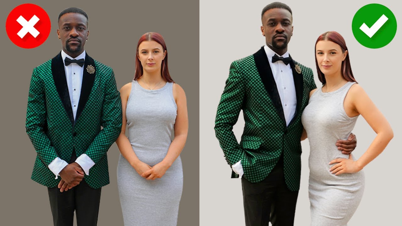 Cómo posar una pareja