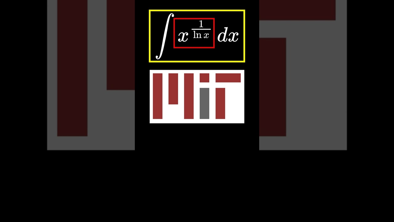 MIT Integration Bee Qualifier Solved In 30 Seconds