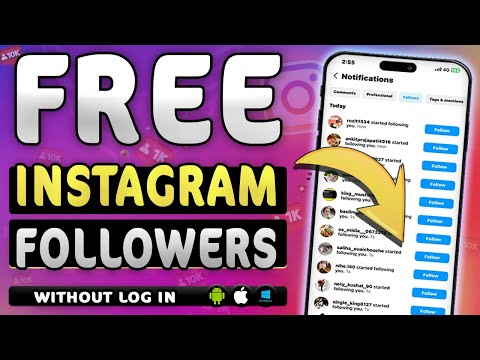 How to increase followers on Instagram🚀Free Instagram Followers❤️(Working 100%✅)