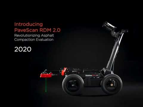 GSSI introduces the PaveScan RDM 2.0