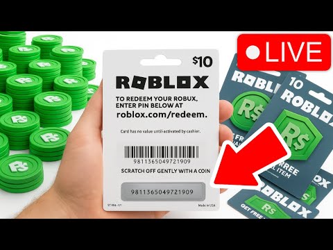 🔴 FREE 100,000 ROBUX GIVEAWAY LIVE 2025! (Roblox Live Stream)