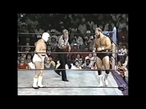 Mr Wrestling 2 vs Arn Anderson. Mid-South Wrestling 1983