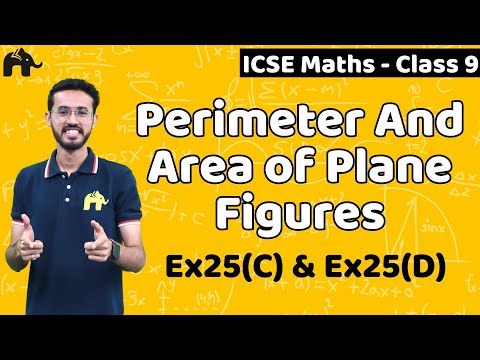 Perimeter And Area of Plane Figures Ex20(C), Ex20(D) Video Lecture ...