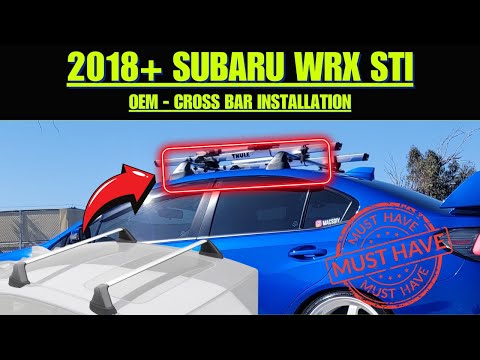 2018-2021 Subaru WRX STI: Cross Bar Installation!