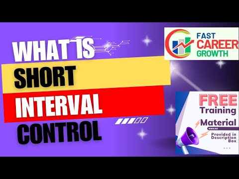 What is Short Interval Control ll SIC ll Lean Manufacturing Tools #training #course #career