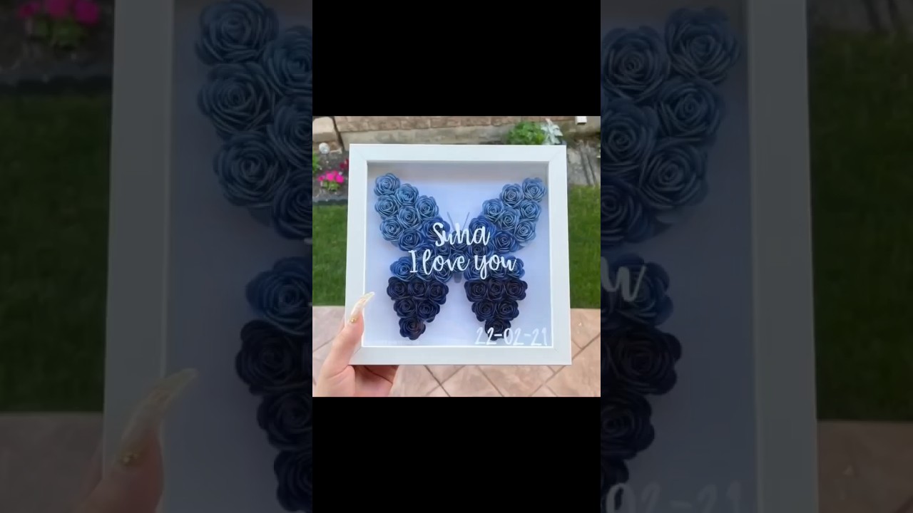 Shadow Boxes 🩷 #handmade #trending #giftideas #anniversary #love #customized #personalized #art #diy