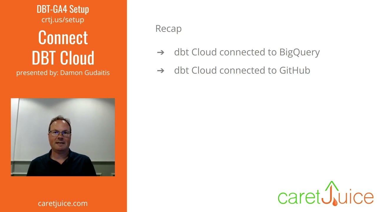 Connect dbt Cloud to GitHub and BigQuery