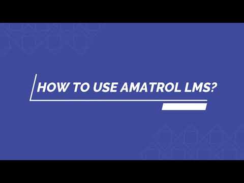 Using Amatrol LMS: for Student