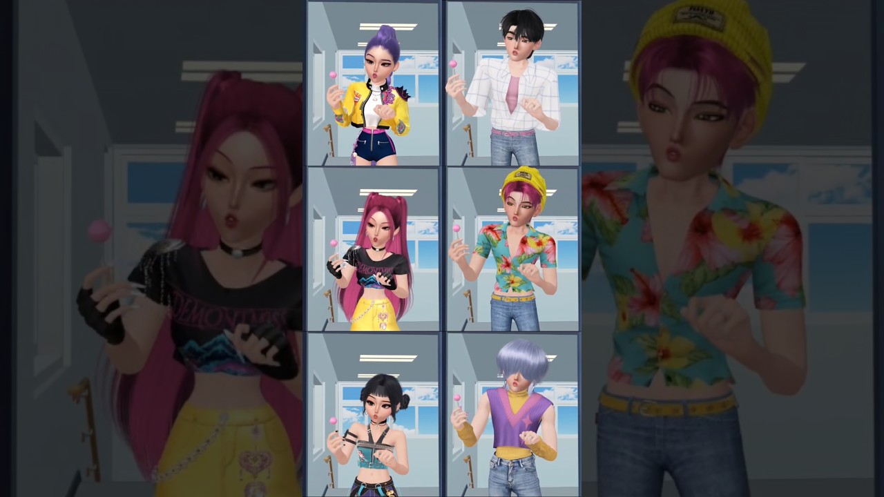 Soda Pop 🍭 #kpopdemonhunters #huntrix #sajaboys #zepeto #animation
