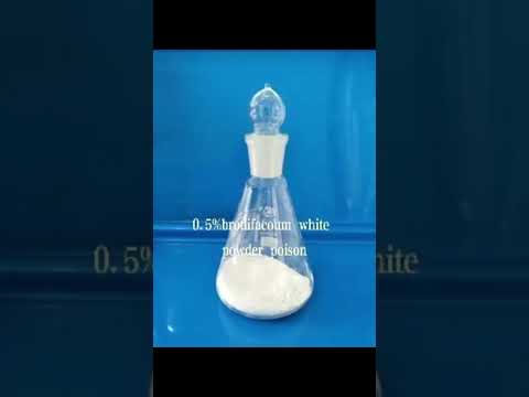 0 5%brodifacoum white powder
