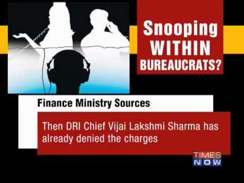 'CBEC chief sister's phone was tapped'