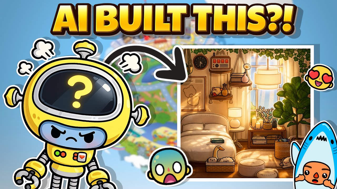 Can AI design a house in Toca Boca World!?