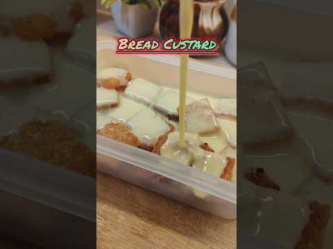 10 Mins Bread Custard Recipe #breadrecipe #custard #shortsfeed #breakfast #dessert #homemade