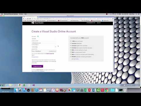 Microsoft Development Essentials - Signing Up For a Free Visual Studio Online Account