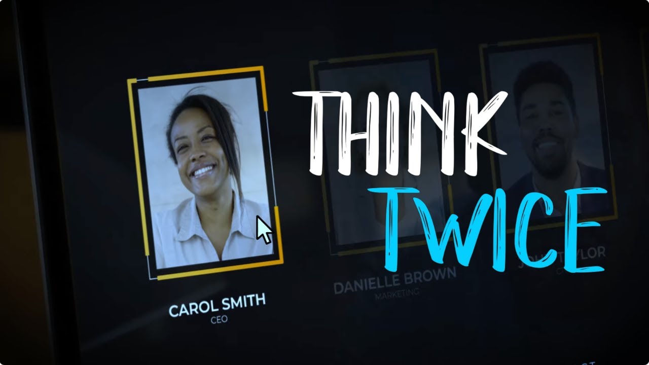 Can you trust who's on the screen?