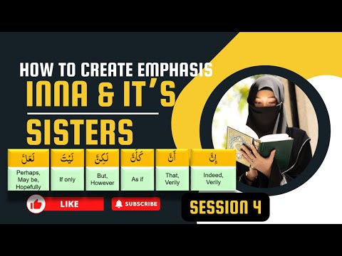 Mastering INNA and Its Sisters in Arabic Grammar Made Easy!